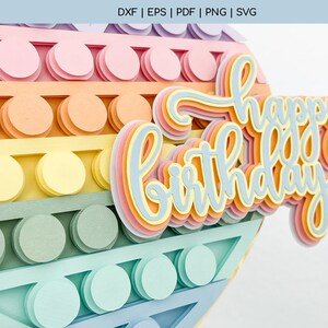 Heart Pop Fidget Cake Topper SVG - Pop Fidget Topper SVG - Heart Pop ...