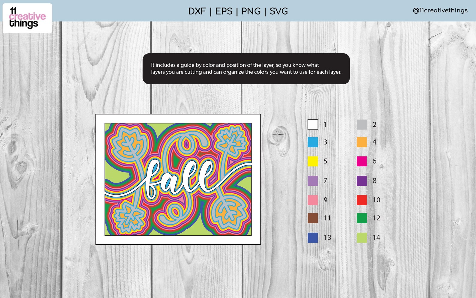 Layered Fall SVG 3D Fall SVG Shadow Box Svg Autumn Cut | Etsy