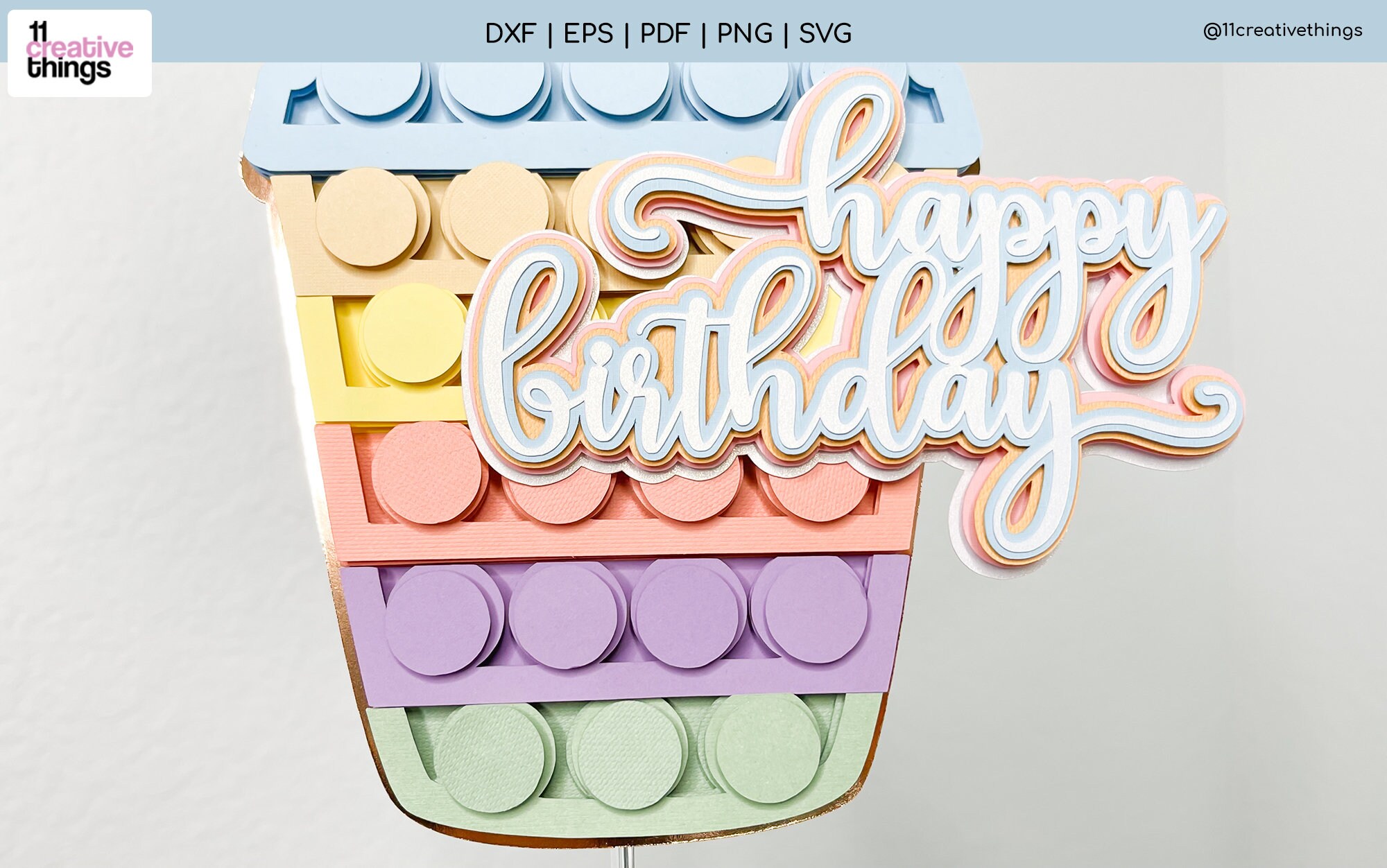 Cup Pop It SVG Fidget Toy Svg Milkshake Pop It Cake Topper SVG Pop It ...