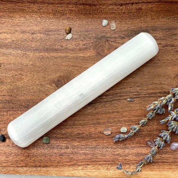 Selenite Wand - Etsy