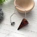 Mahogany Obsidian Pendulum and Mini Bowl Set | Natural Gemstone ...