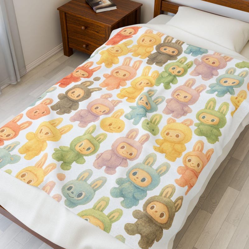 Labubu Blanket - Etsy