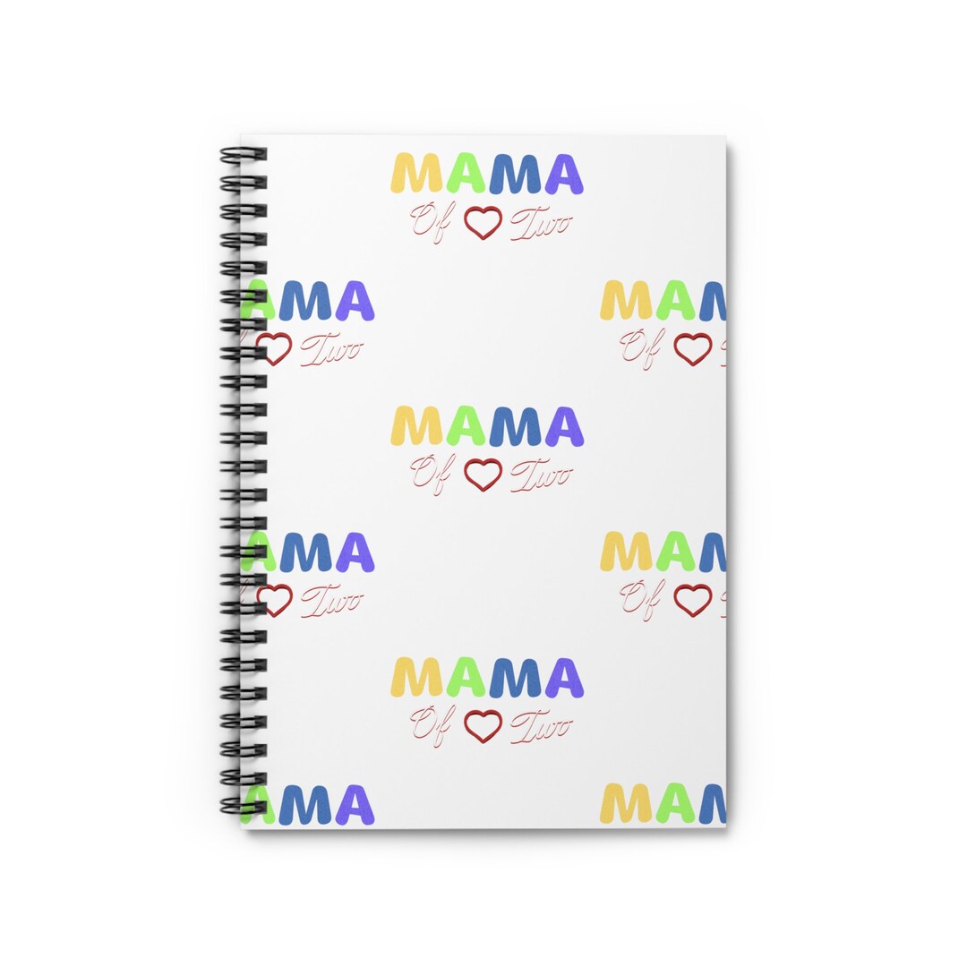 White Spiral Notebook, Mom Journal, Mama Journal, Mother Journal ...