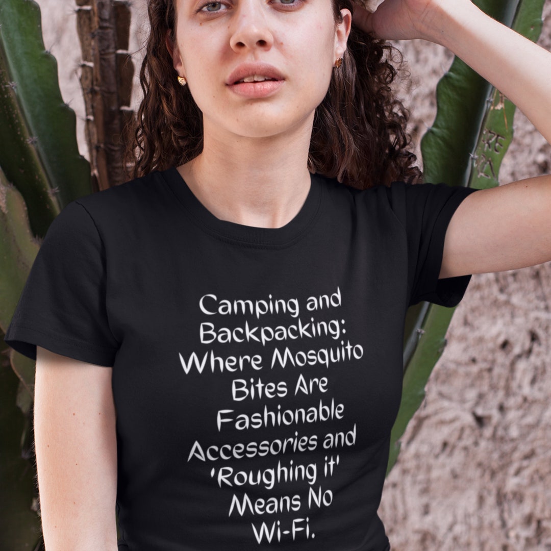 Camping and Backpacking Where Mosquito Bites Are Fashionable - Etsy