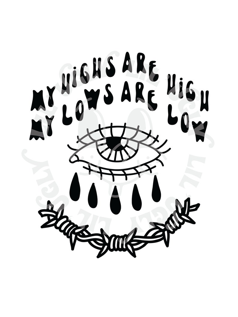 DIGITAL DOWNLOAD Highs Lows Art Print Not for Resale - Etsy