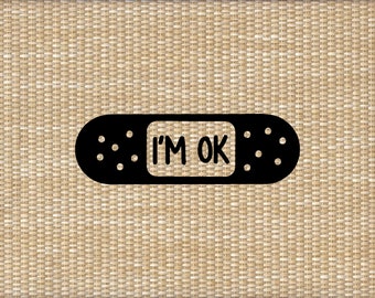 Band Aid Vinyl Decal - Etsy