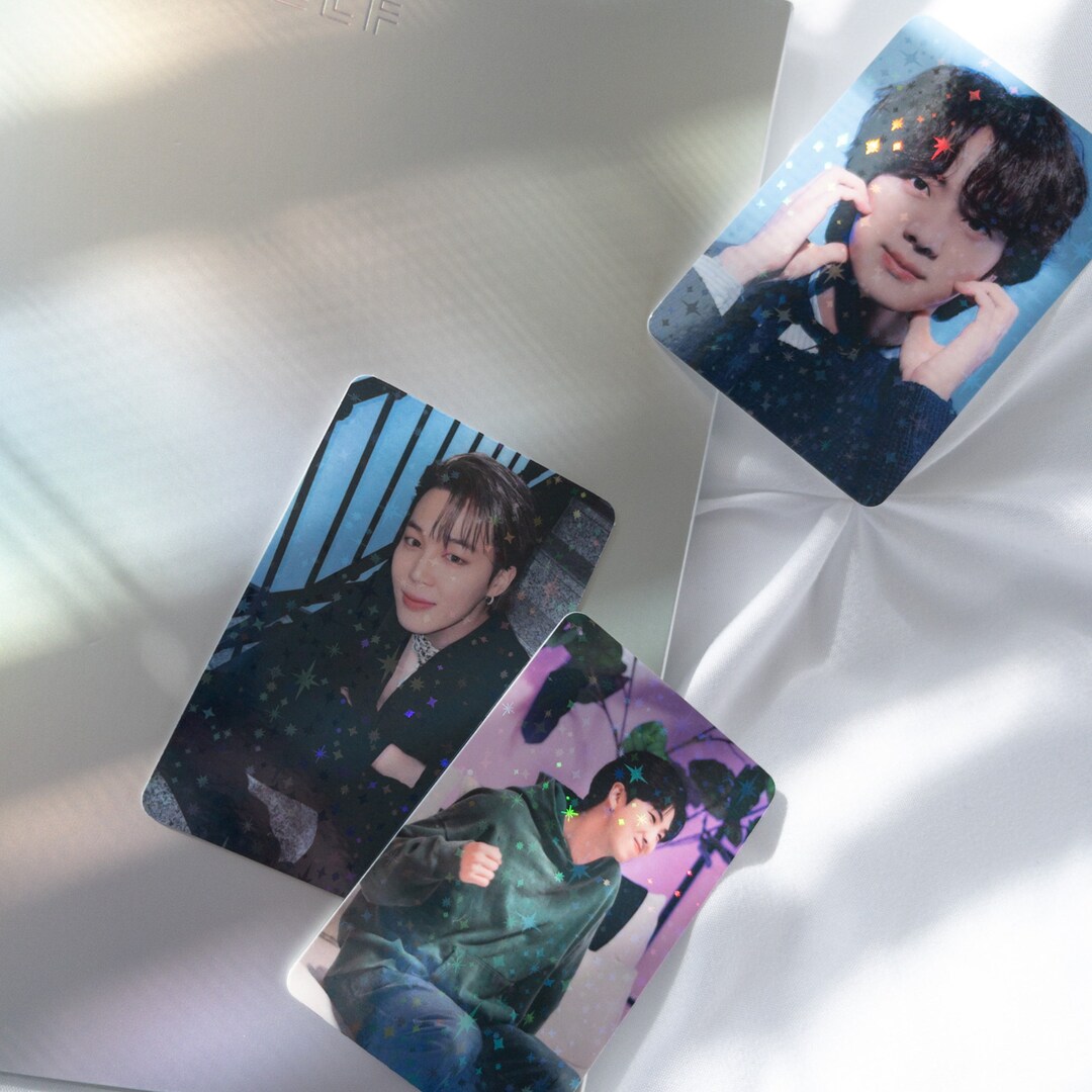 Mini Holographic Photos Custom Set Kpop Photos Fangirlmoon - Etsy