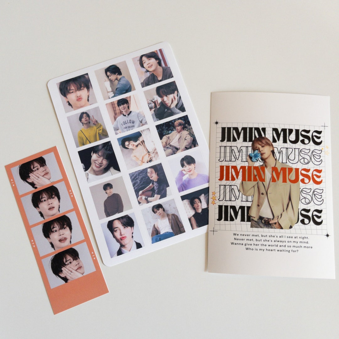 Jimin Deco Kit| Jimin Stickers, BTS Stickers, Kpop Film Strip, BTS Kpop ...