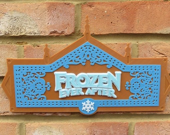 Frozen Sign - Etsy UK