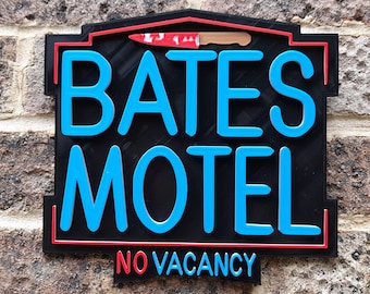 Bates Motel Sign - Etsy