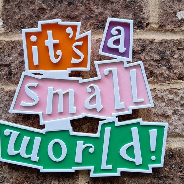 Small World Sign - Etsy