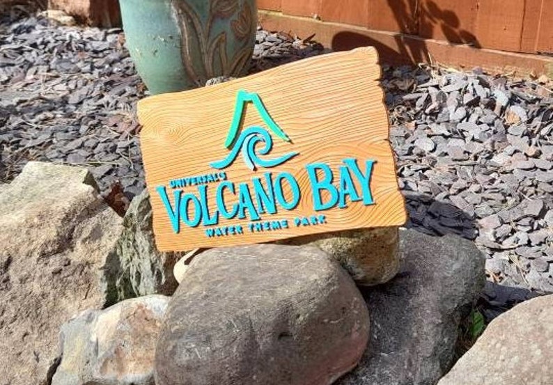 Volcano Bay Universal Studios Water Park Sign | Etsy UK