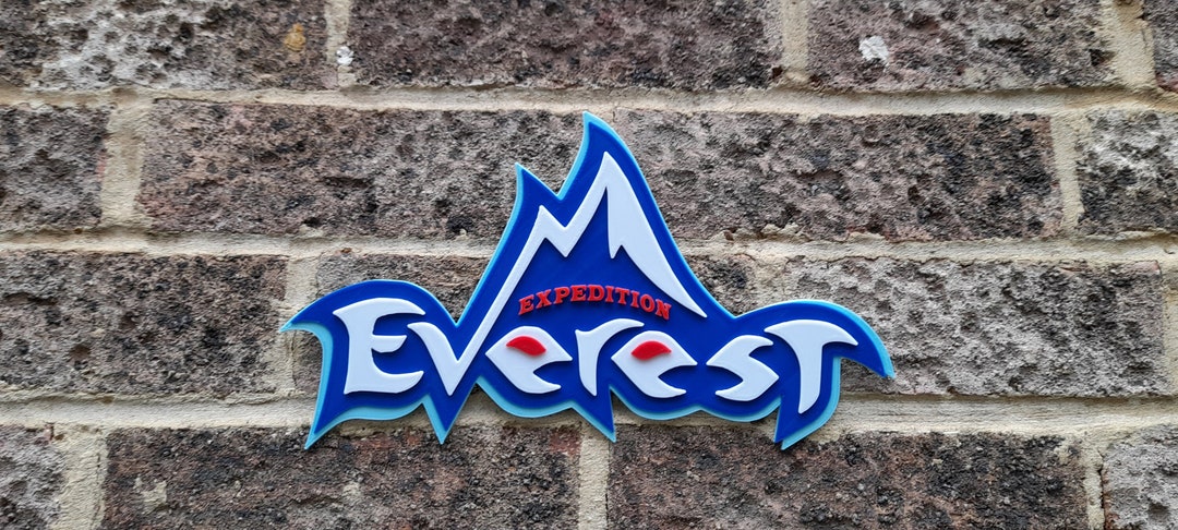 Expedition Everest Sign Inspired by the Ride at the Animal Kingdom ...