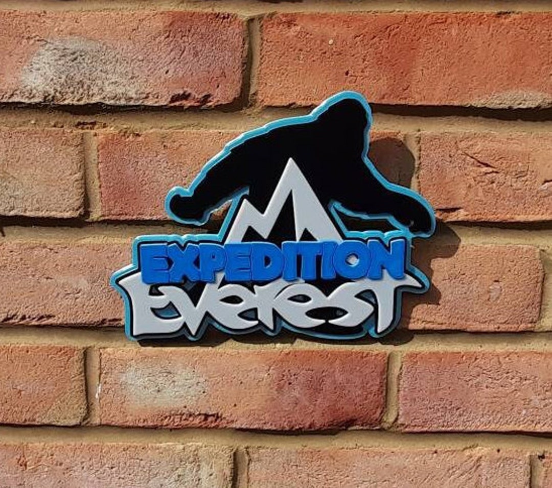 Expedition Everest Sign - Etsy