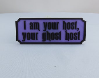 I Am Your Ghost Host - Etsy