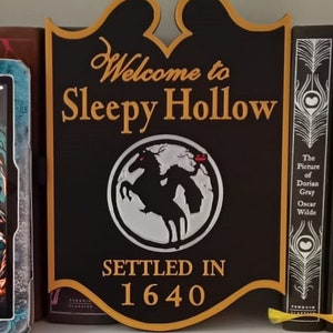 Sleepy Hollow Plaque, Sign Wall Decor, Disney Lover Gift, Home ...
