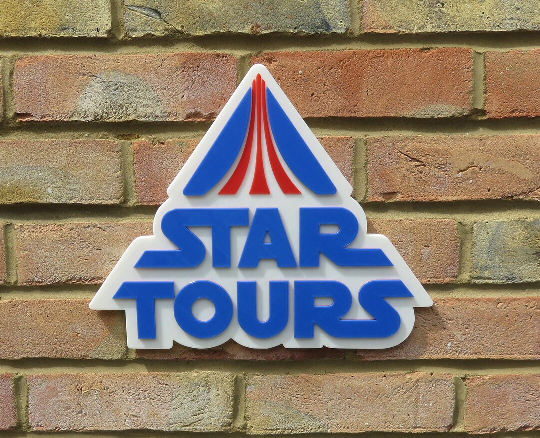 Star Tours Plaque, Sign Wall Decor, Disney Lover Gift, Home Decoration ...