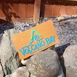 Volcano Bay Universal Studios Water Park Sign - Etsy UK
