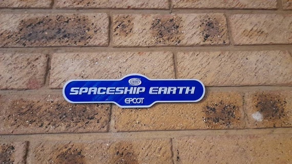 Spaceship Earth Epcot Inspired Sign | Etsy