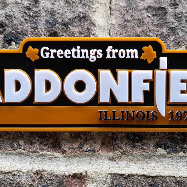 Haddonfield Sign - Etsy