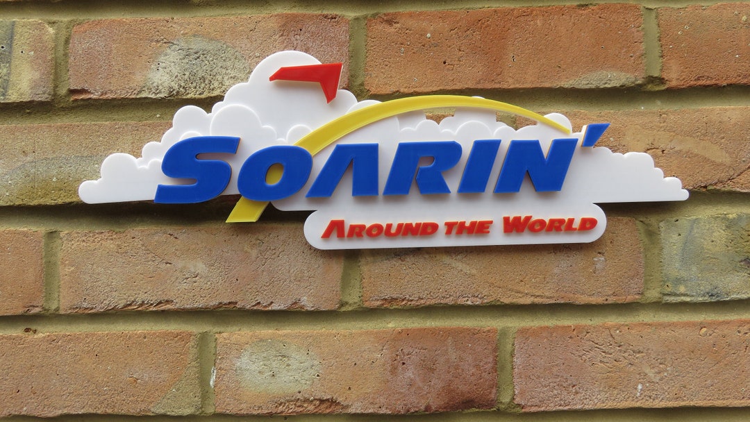 Soarin' Around the World Plaque, Inspired by the Disney Ride, Unique ...