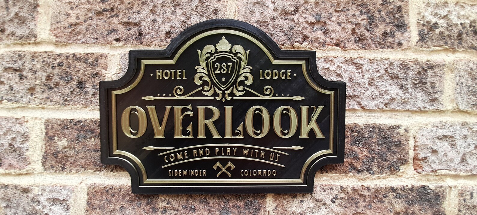 The Shining Overlook Hotel Sign - Etsy