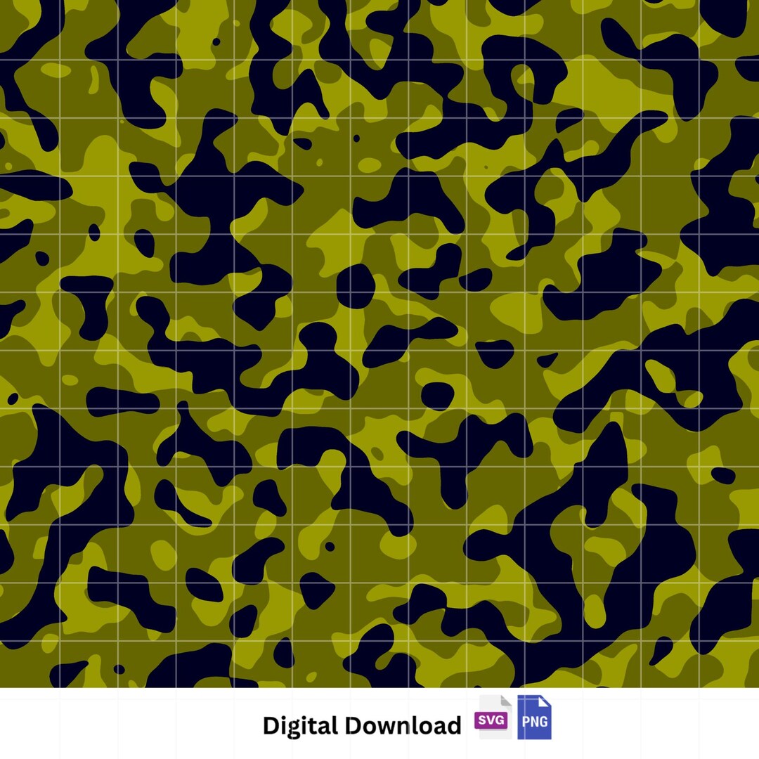 Simple Camouflage SVG PNG Files | Camouflage Svg Png | Camo Pattern Svg Png | Silhouette |cricut ...