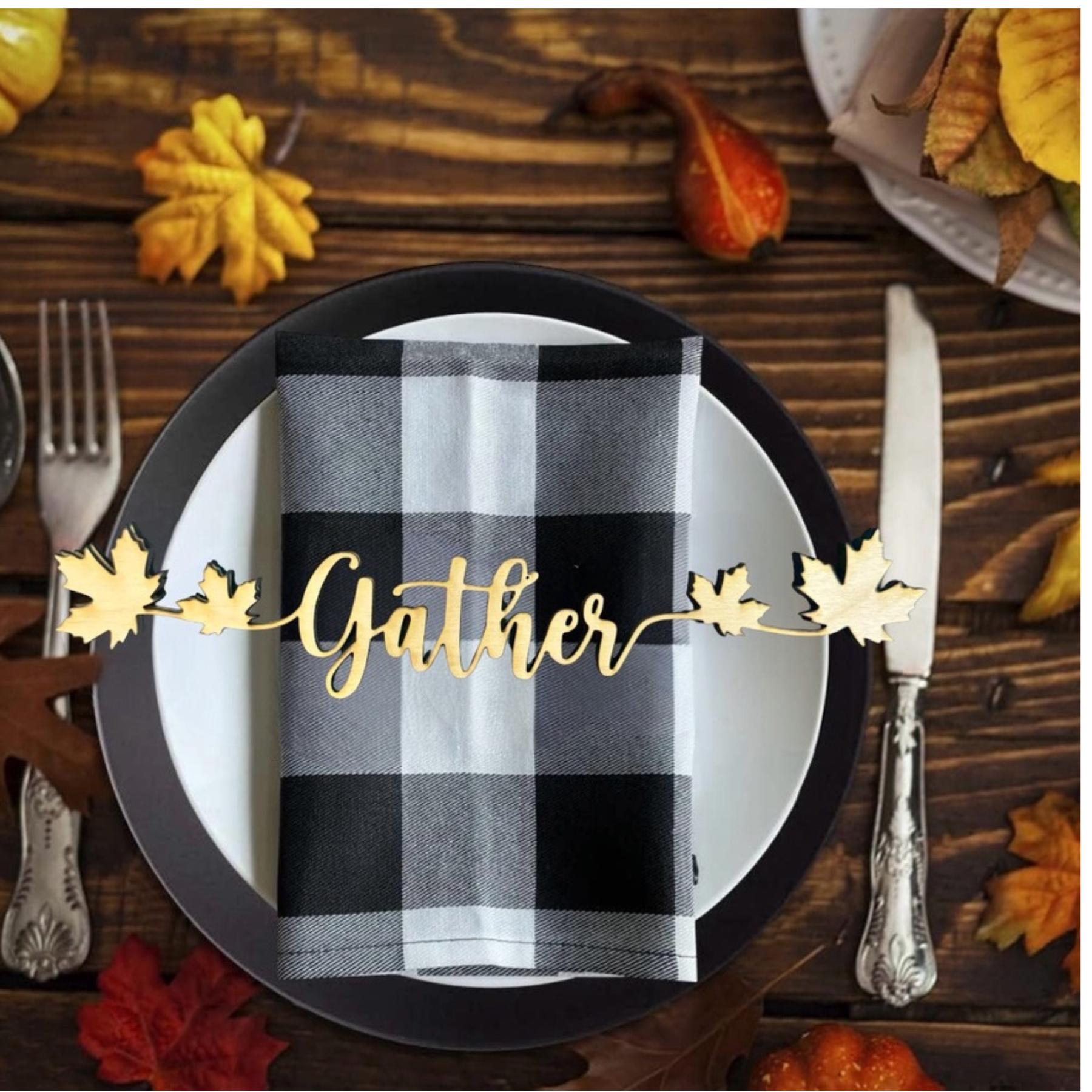 Thanksgiving Table Decor SVG: Grateful, Thankful, Blessed (digital ...