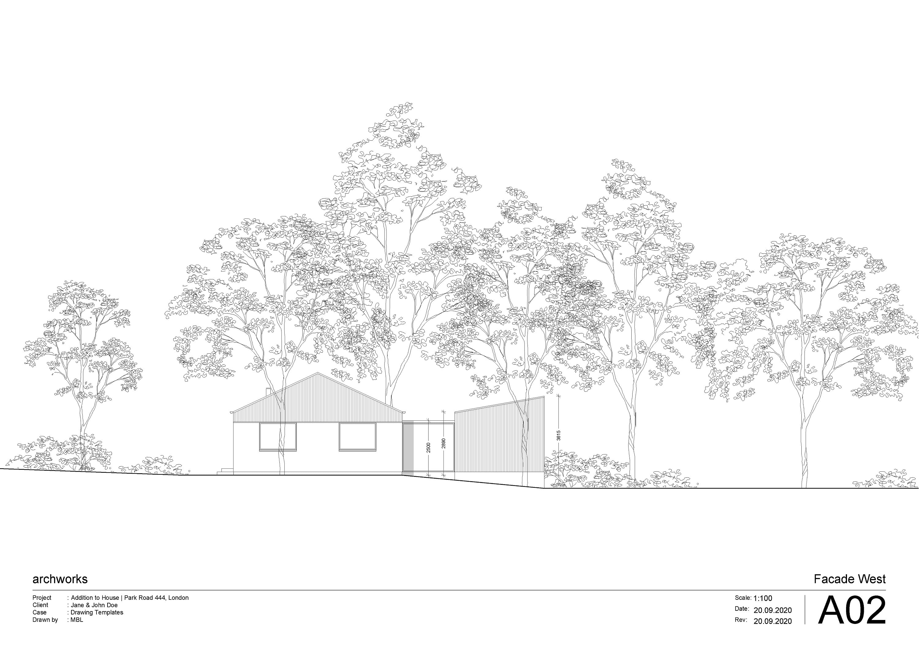 Rhinoceros 2D Drawing Template | Metric - Etsy