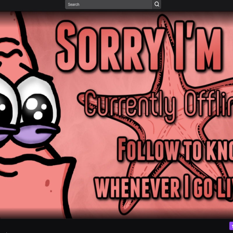 Spongebob squarepants panels twitch - Etsy.de