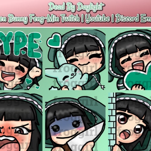 Dead By Daylight Animated Feng Min Emote Single Instant Etsy Australia