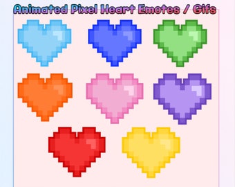 Cute Pixel Emotes - Etsy