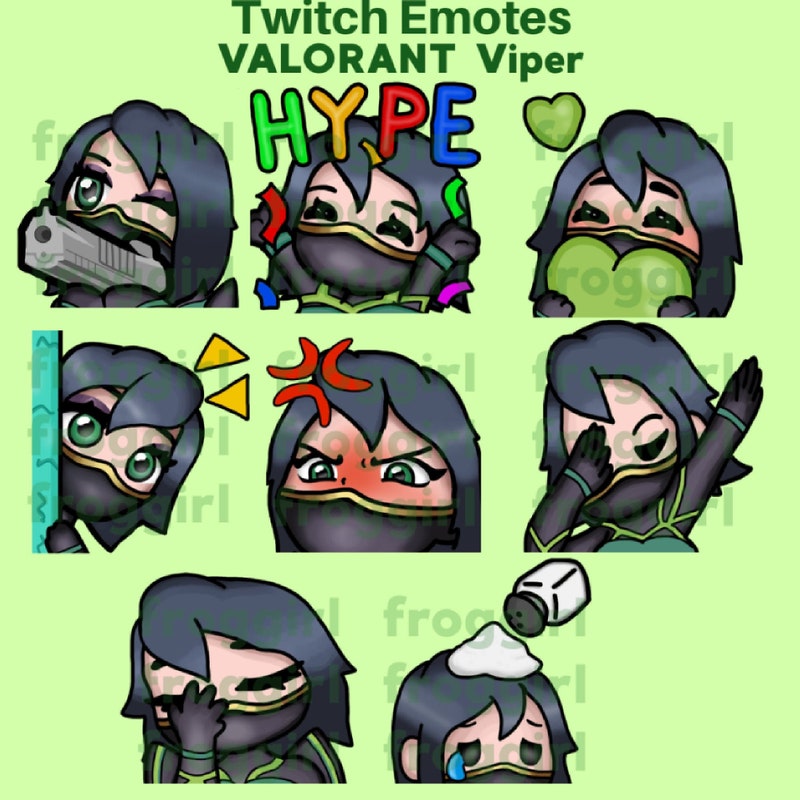 Viper Emotes - Etsy