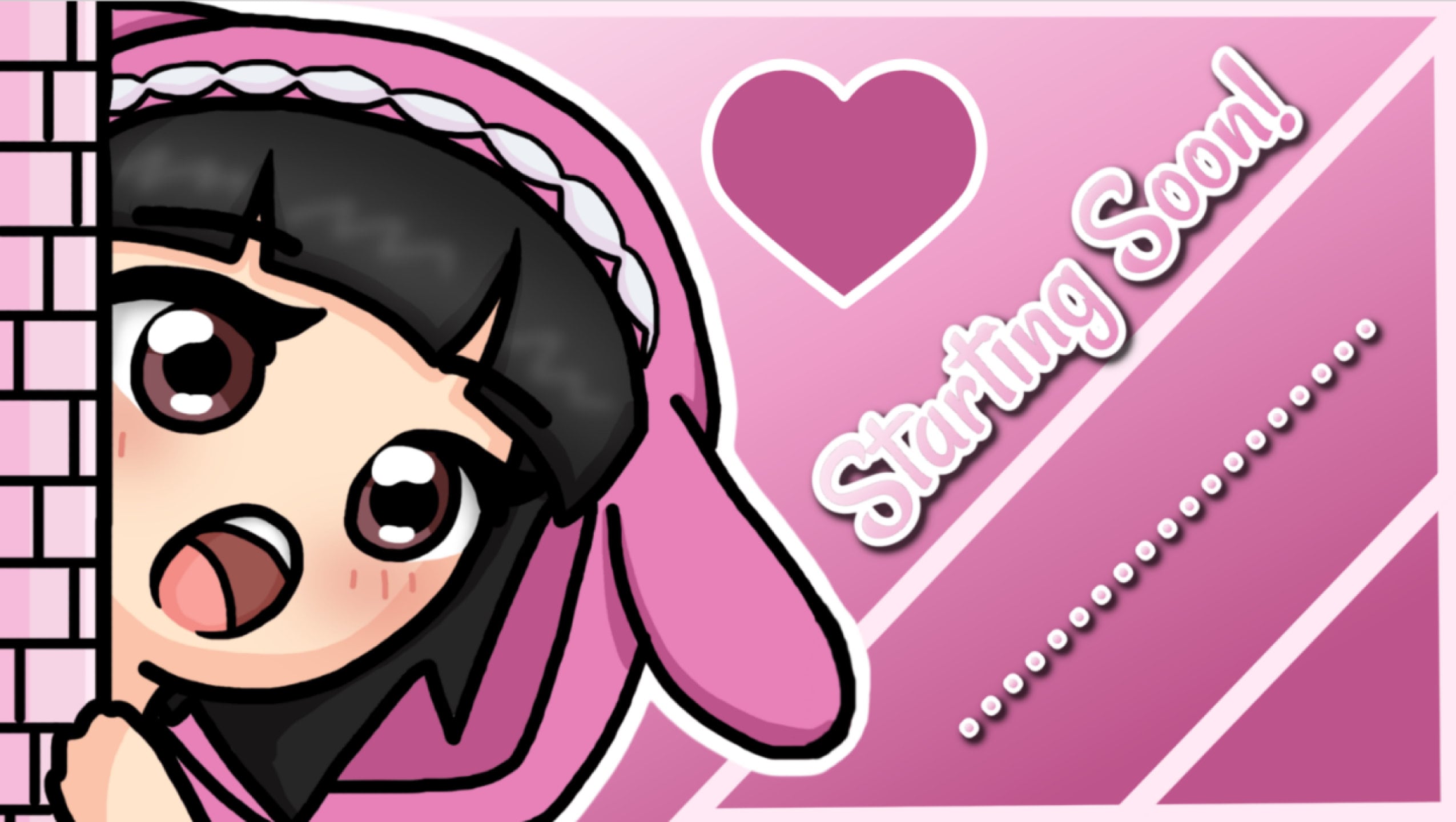 Dead by Daylight Pink Bunny Feng Min OFFLINE Screen BRB - Etsy