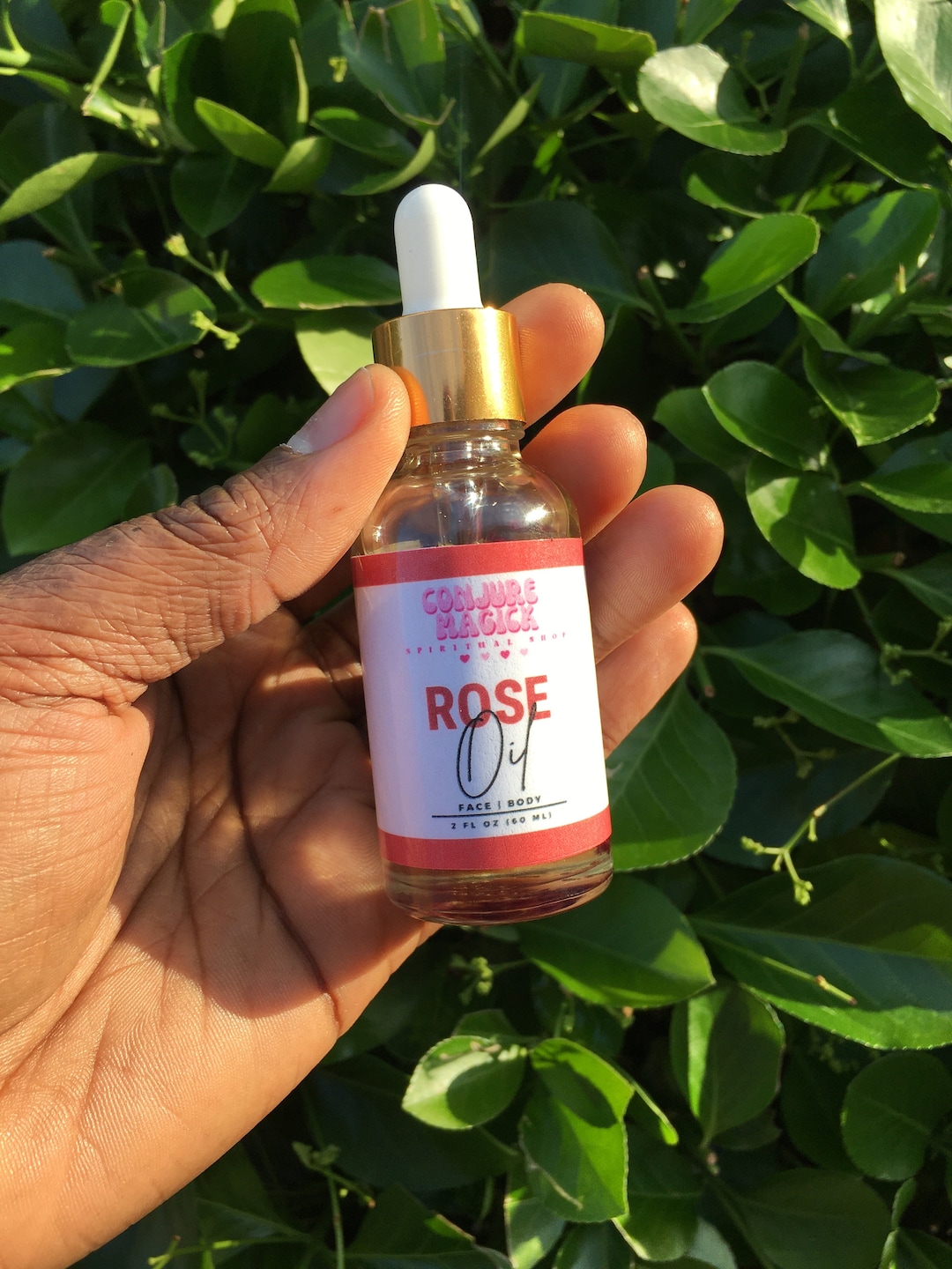 Hydrating Rose Oil: Jojoba & Vitamin E Infused - Etsy