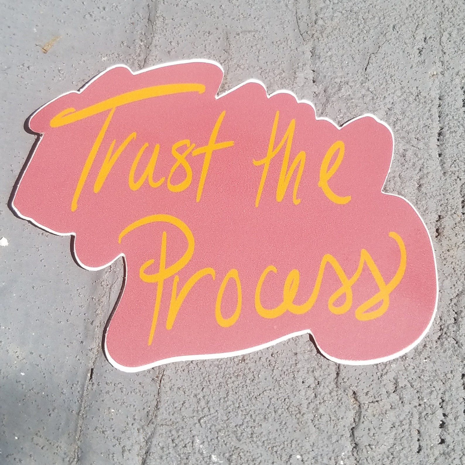 Motivational Quote Trust the Process Trust the Process | Etsy
