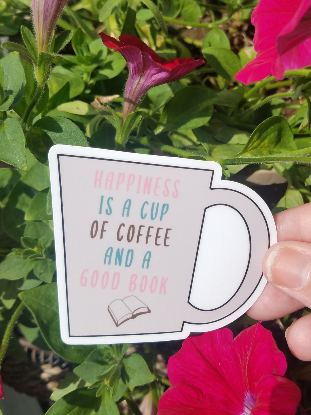 Coffee Mug Sticker, Coffee Sticker, Coffee Quote Sticker, Mug Sticker ...