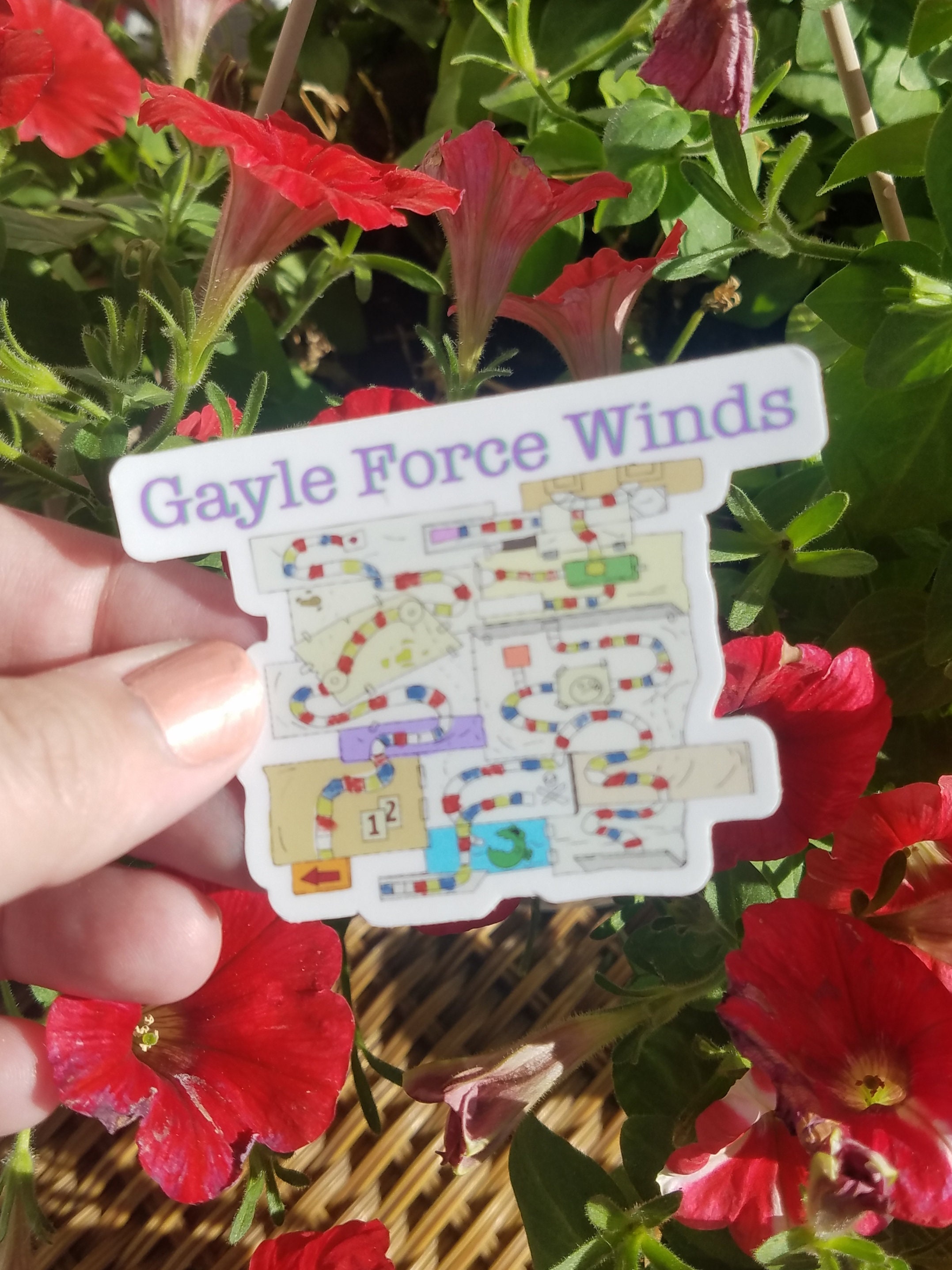 Bobs Burgers Sticker Gayle Force Winds Bob's Burgers - Etsy