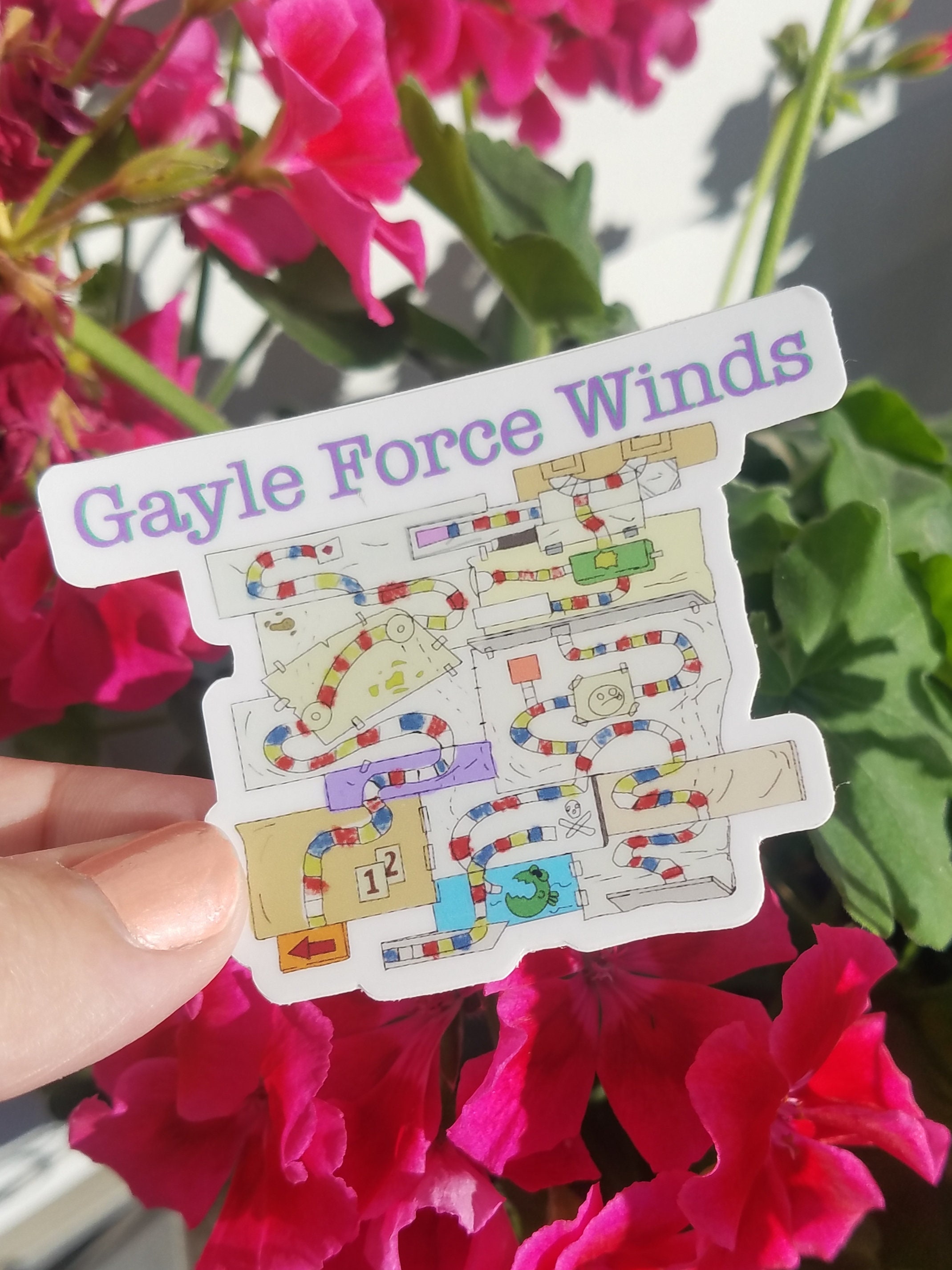 Bobs Burgers Sticker Gayle Force Winds Bob's Burgers - Etsy