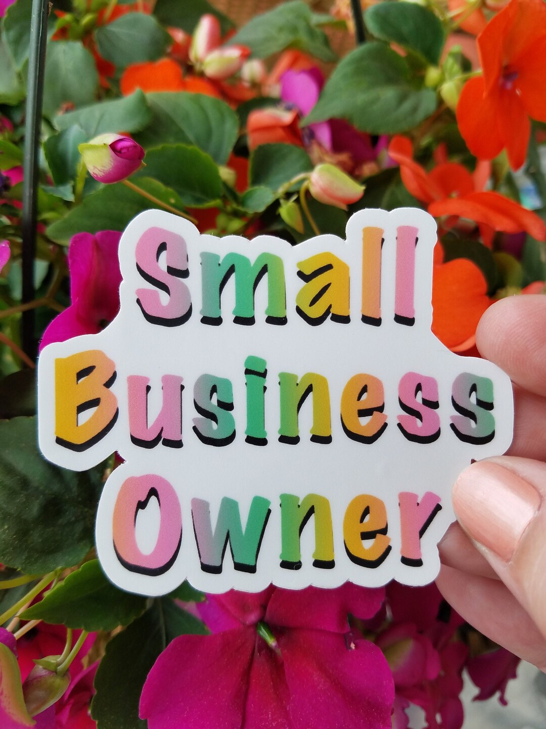 Small Business Owner Sticker, Small Business Owner, Small Business Shop ...