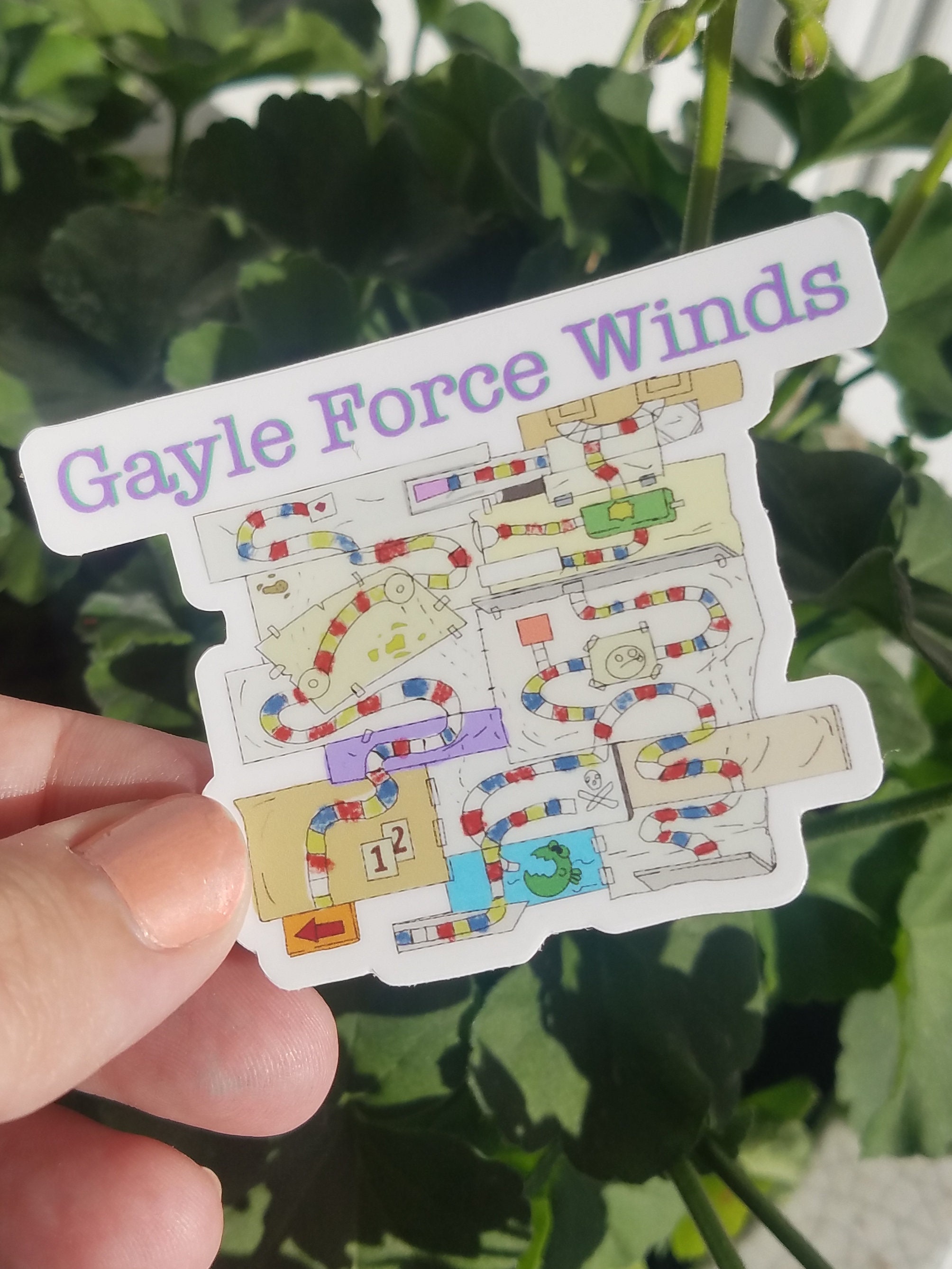 Bobs Burgers Sticker Gayle Force Winds Bob's Burgers - Etsy