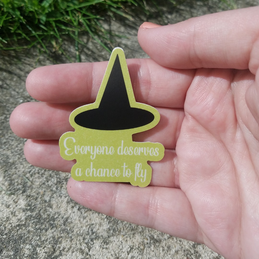 Wicked Sticker, Wicked Witch Sticker, Wizard of Oz Sticker, Wicked ...