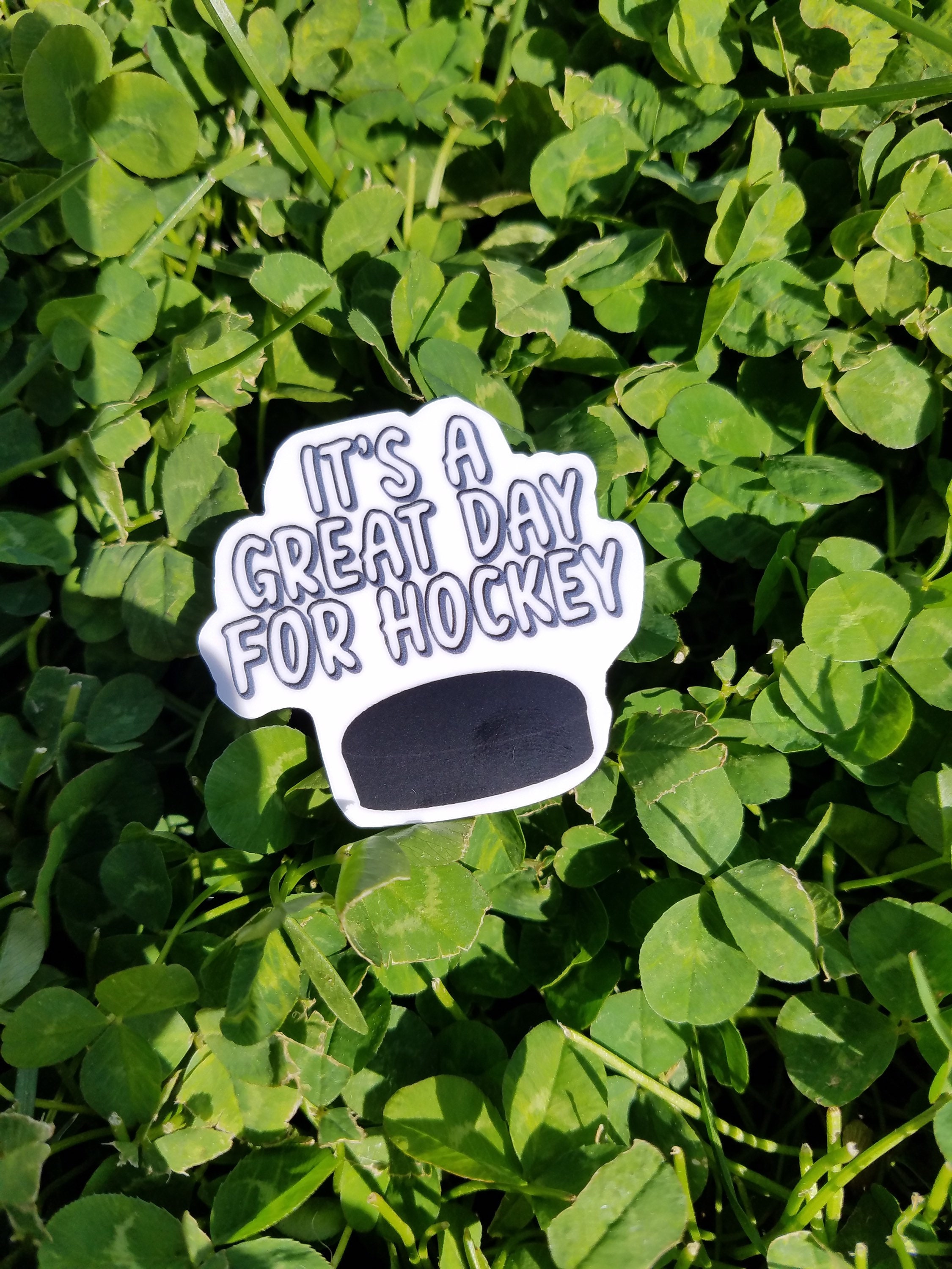 Hockey Sticker Hockey Fan Sticker Hockey Quote Sticker - Etsy
