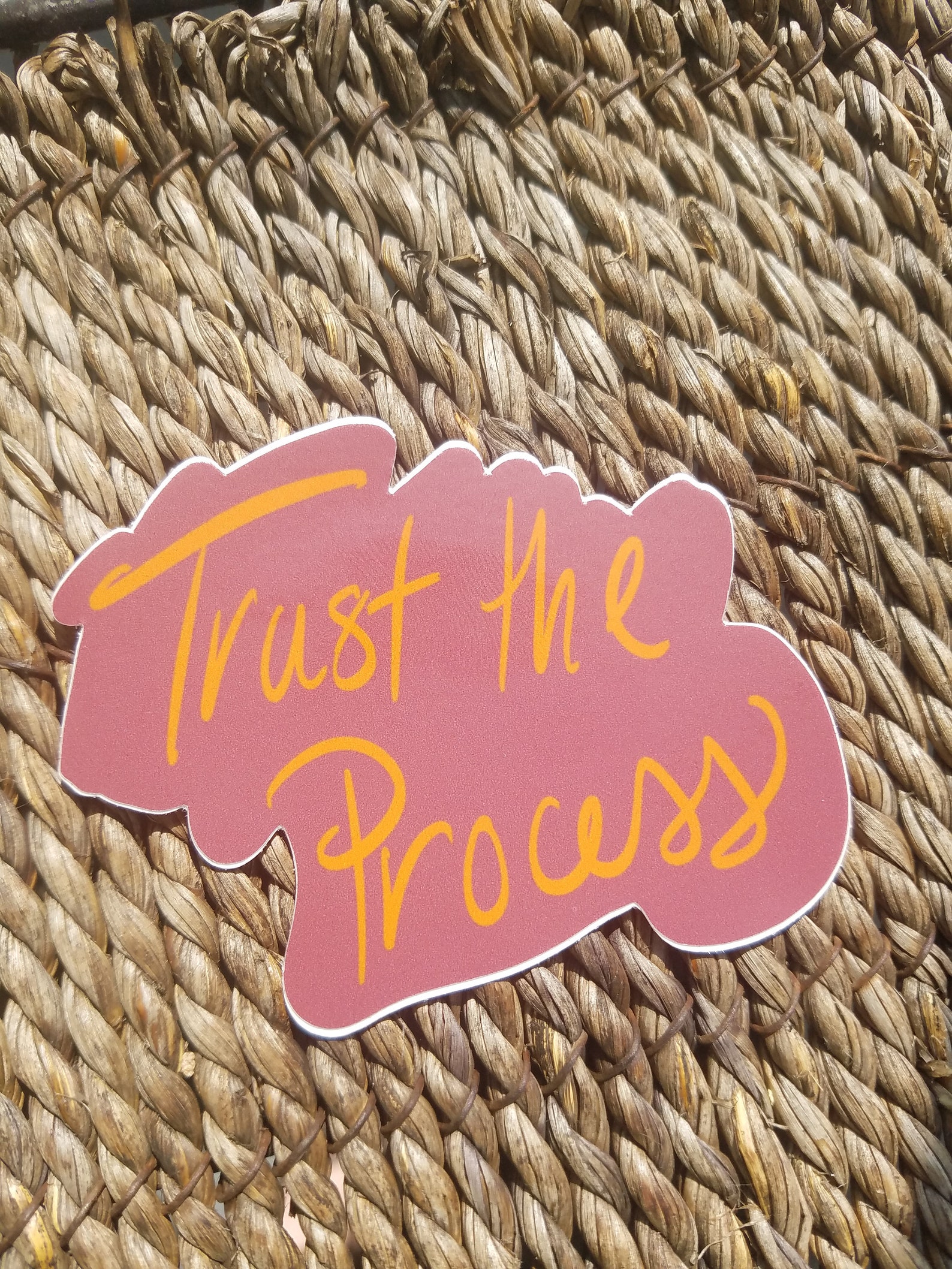 Motivational Quote Trust the Process Trust the Process | Etsy