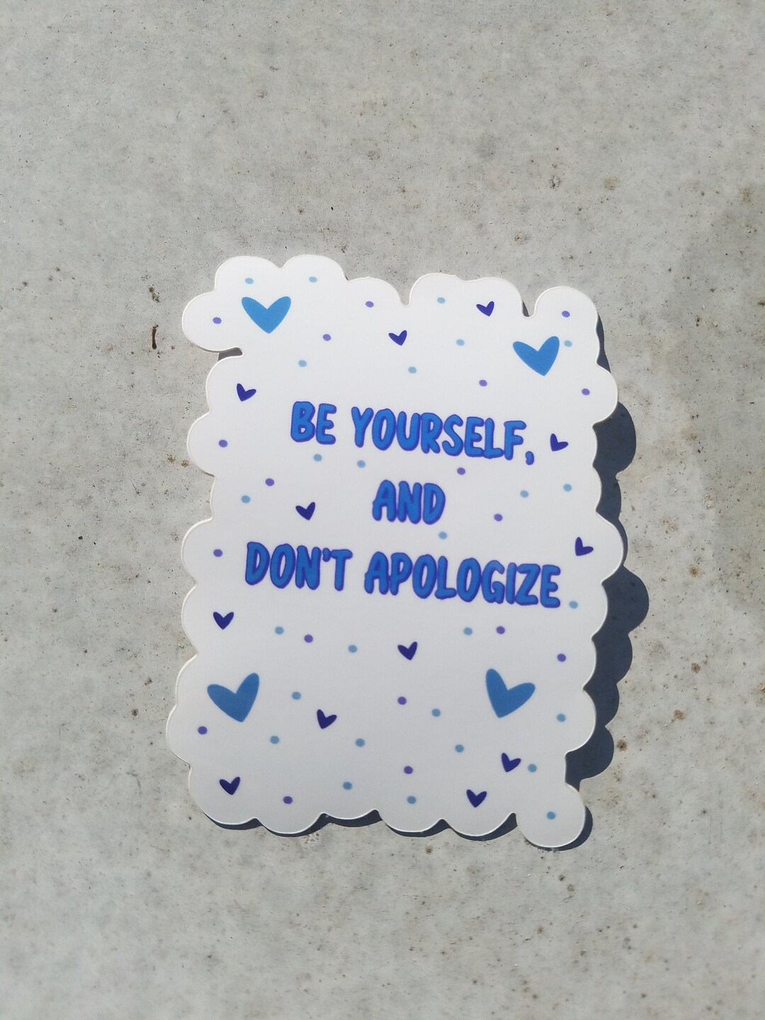 Motivational Quote, Be yourself and don't apologize, Motivational ...