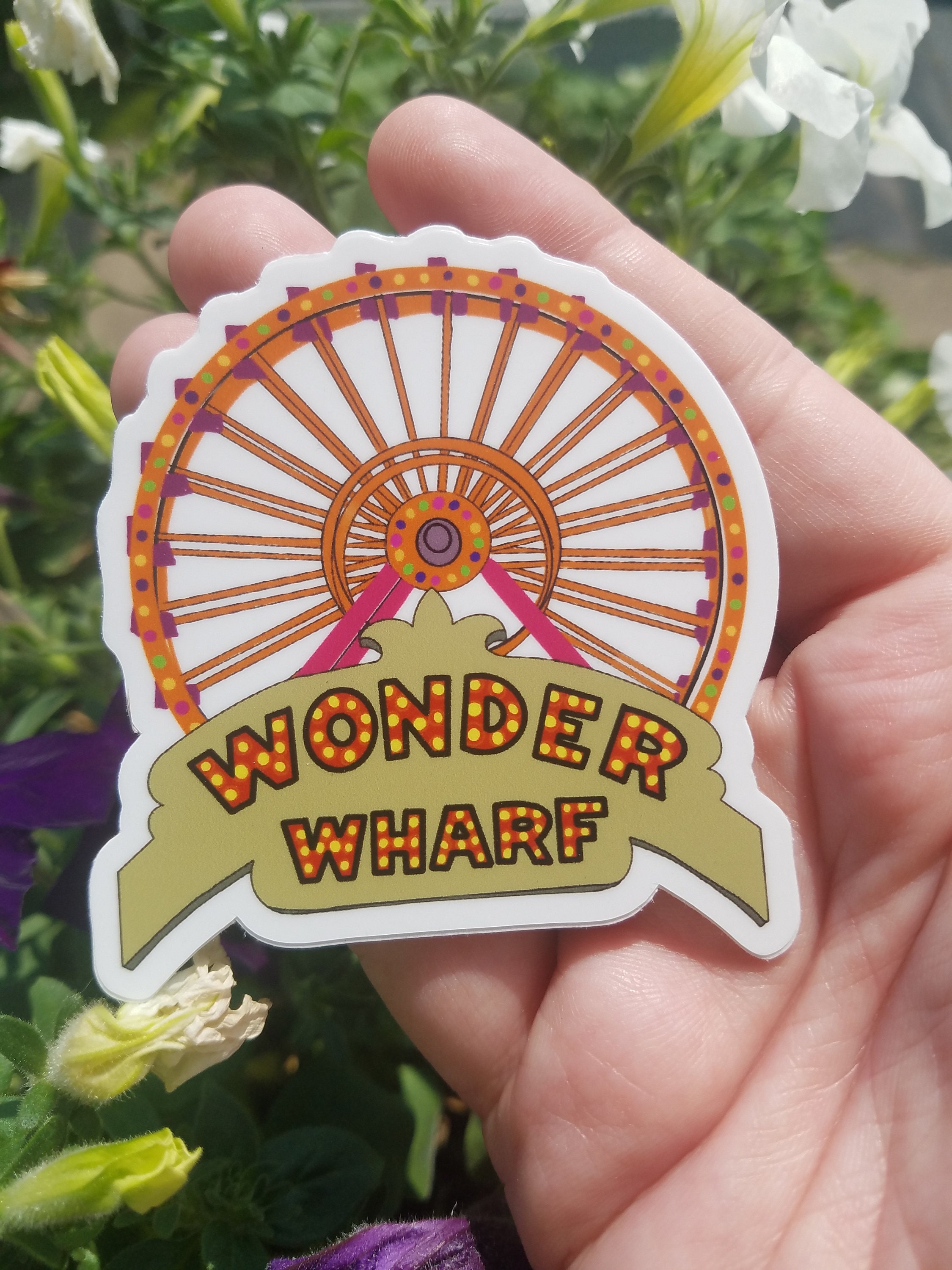 Bobs Burgers Sticker Wonder Wharf Ferris Wheel Bob's - Etsy