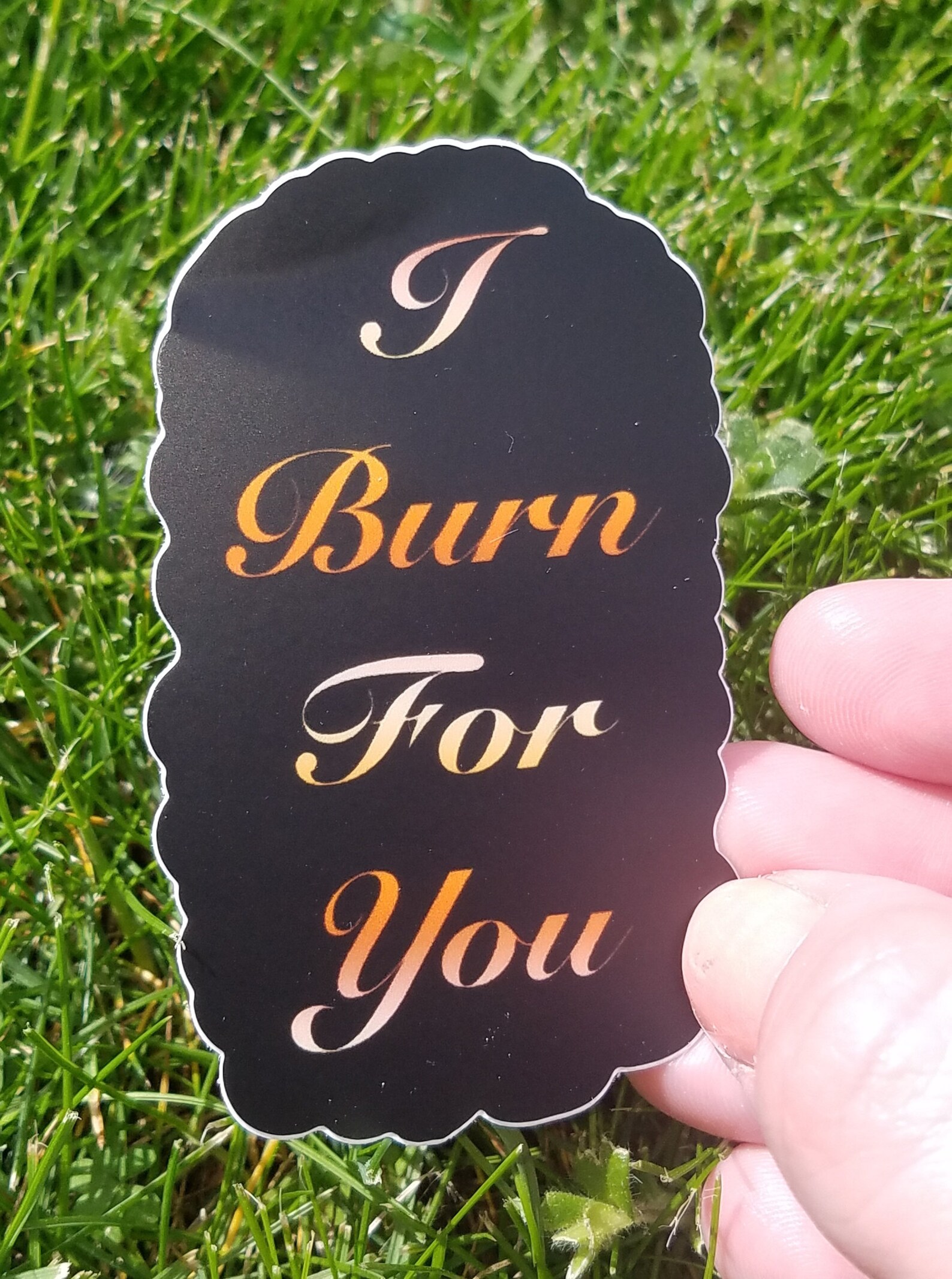 I Burn for You Sticker Burn for you Sticker Simon Sticker - Etsy.de