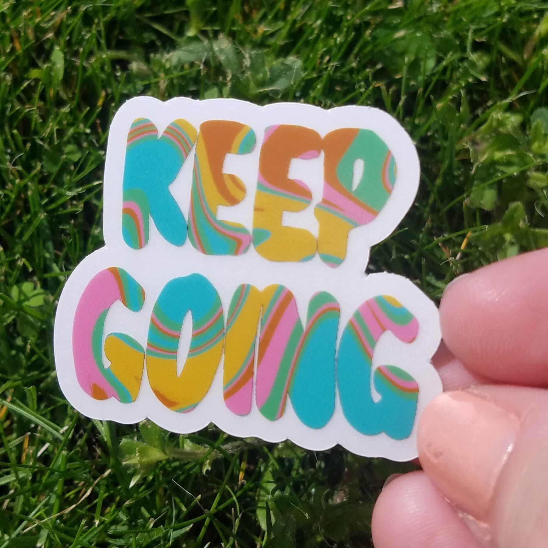Keep Going Sticker Keep going Stickers Motivational sticker | Etsy