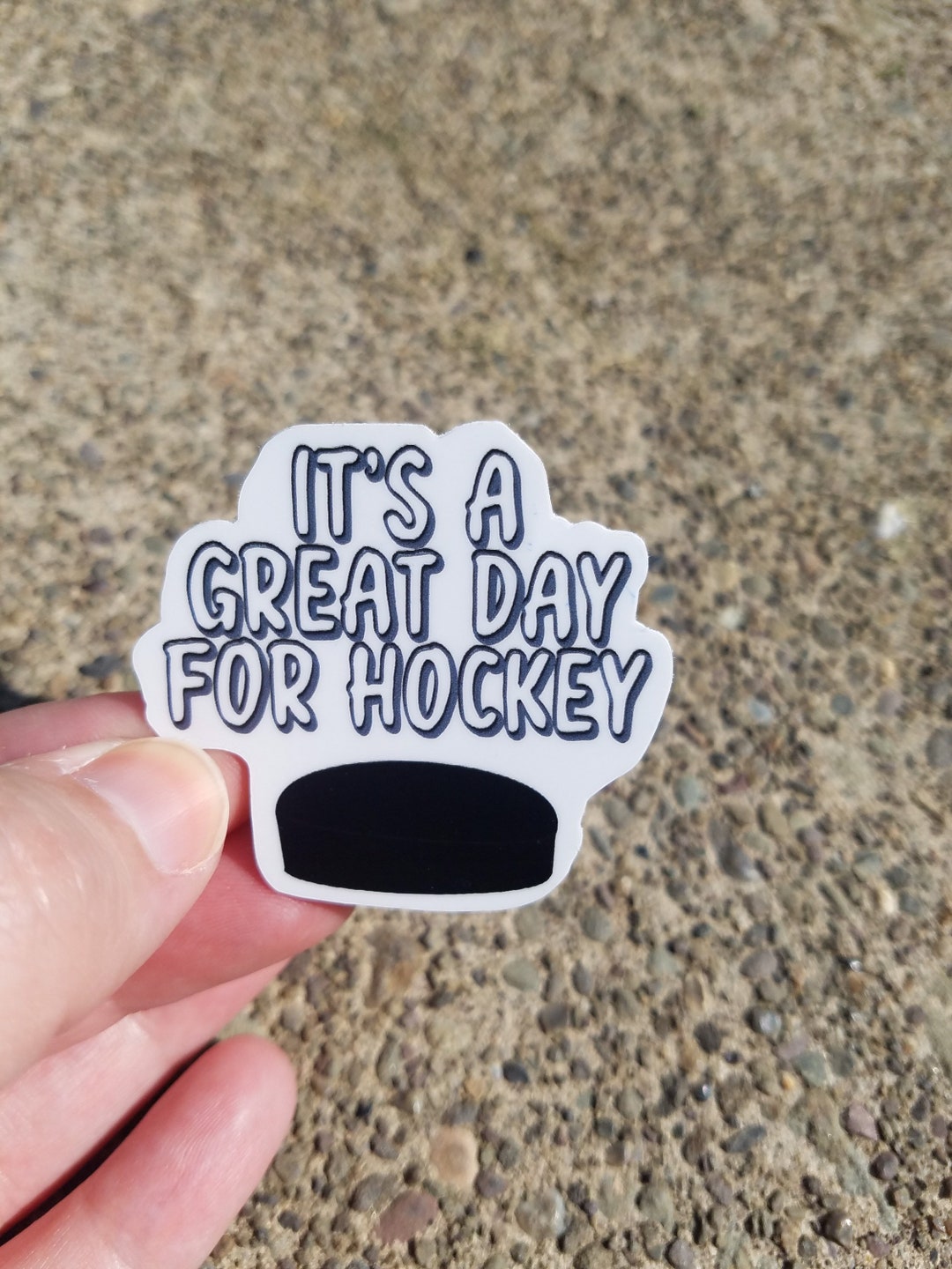 Hockey Sticker, Hockey Fan Sticker, Hockey Quote Sticker, Hockey Fans ...