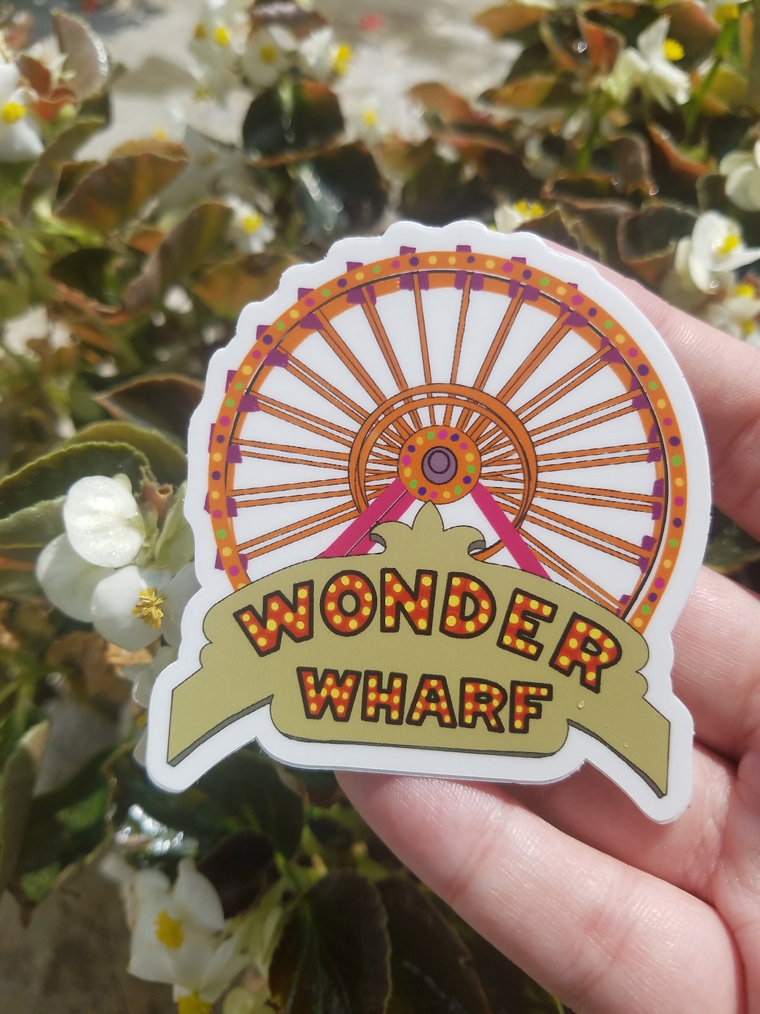 Bobs Burgers Sticker, Wonder Wharf Ferris Wheel, Bob's Burgers Vinyl ...
